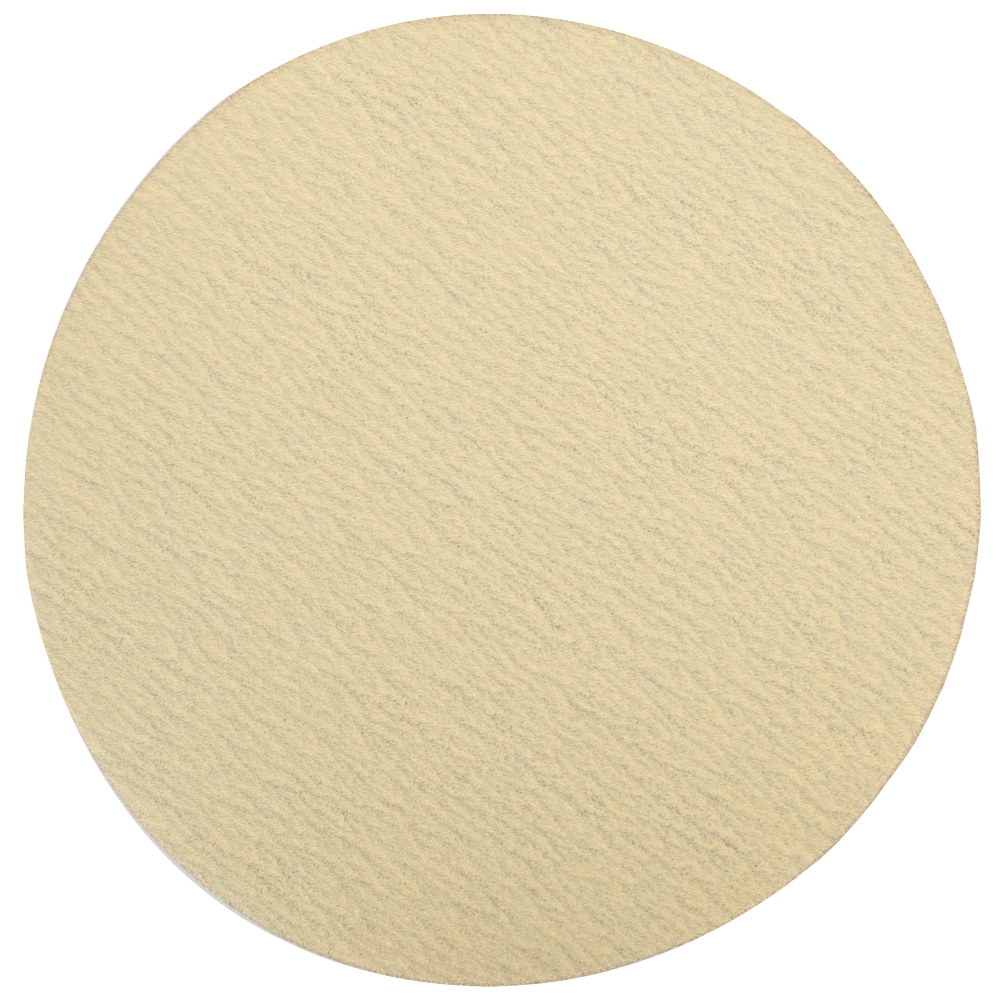 GOLD DISC (50 PIECES) 500 GRIT 150MM WITHOUT HOLE HOOK AND LOOP ...