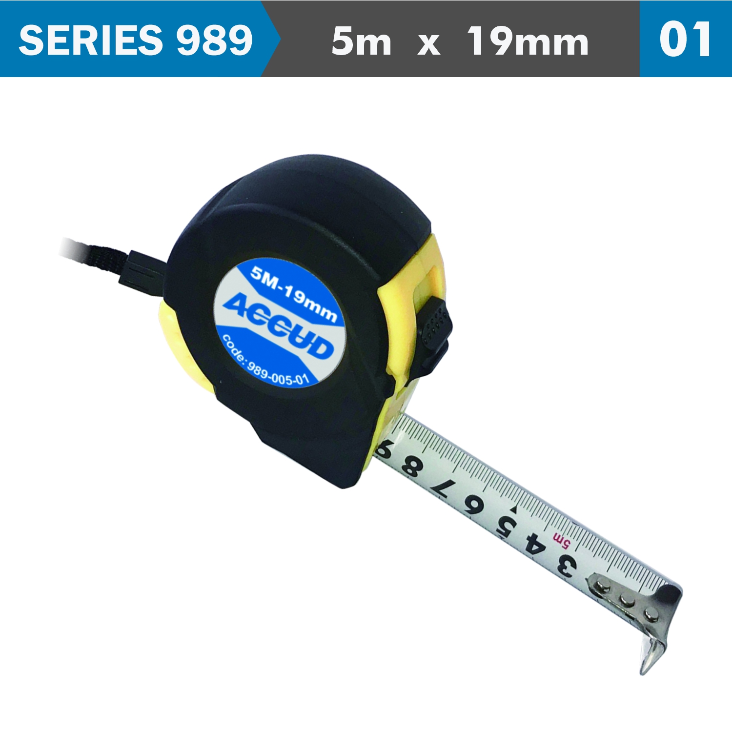 MEASURING TAPE 5M X 19MM 1MM GRAD. NYLON COATING - Ubuntu Sales ...