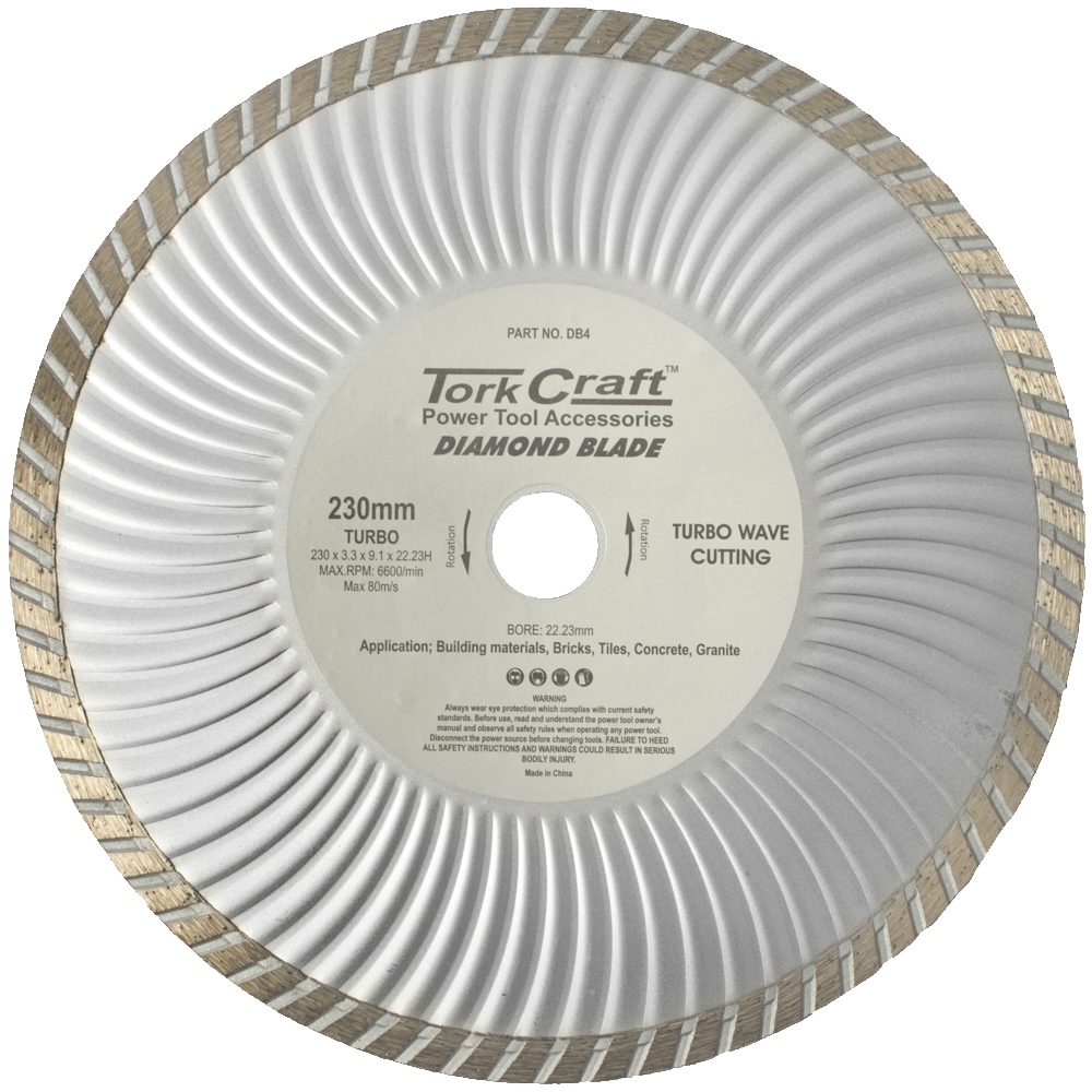DIAMOND BLADE TURBO 230MM - Ubuntu Sales Hardware | Midrand Randjespark ...